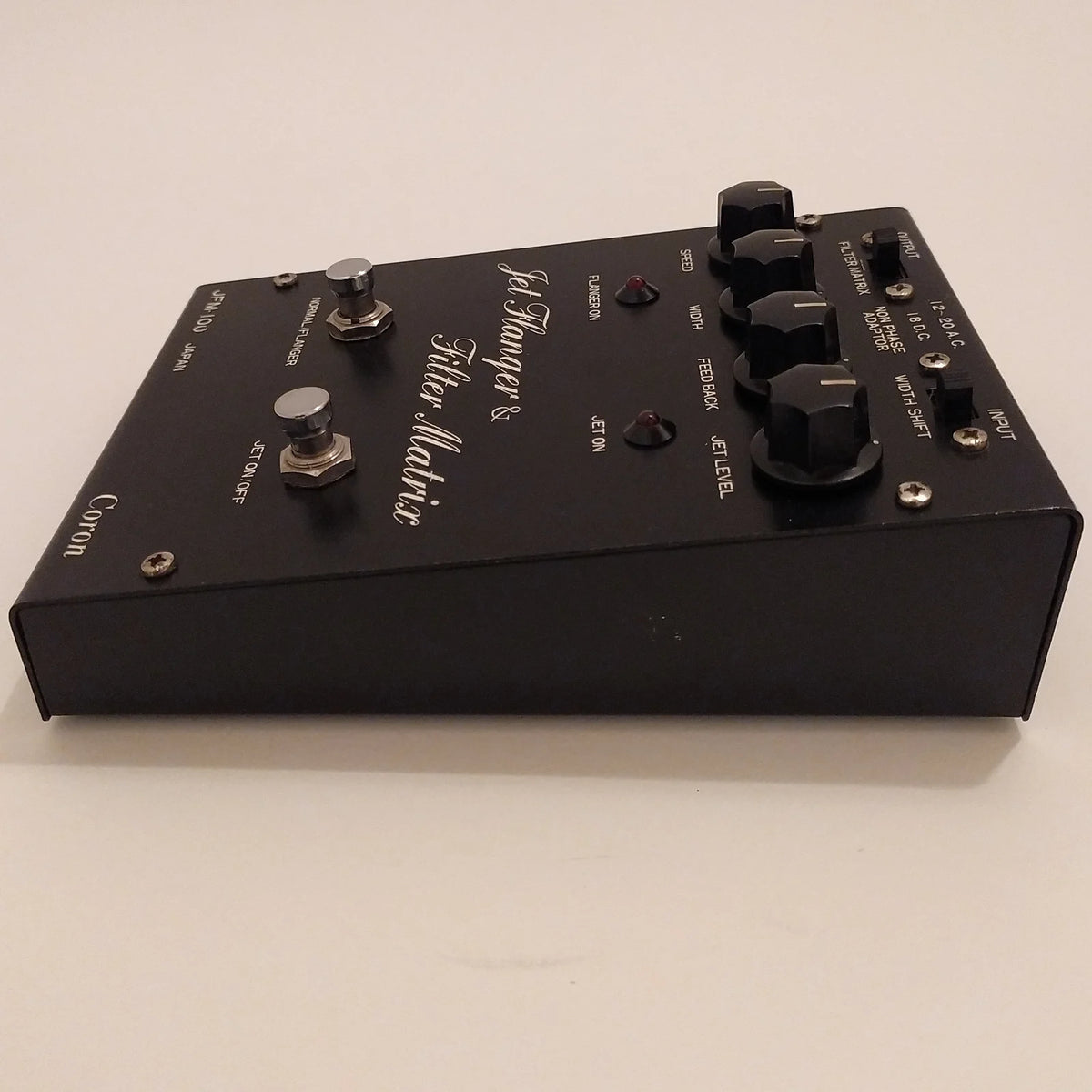 Coron JFM-100 Jet Flanger & Filter Matrix made in Japan - Reticon SAD1 ...