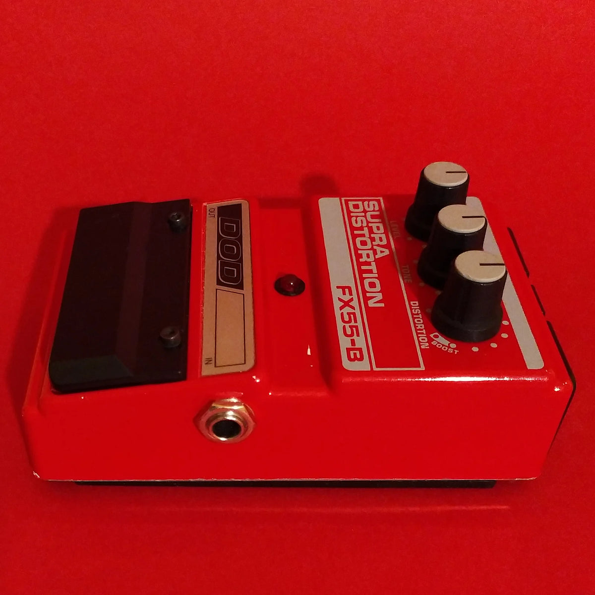 DOD FX55-B Supra Distortion w/box, manual & 3.5mm converter – Electric ...