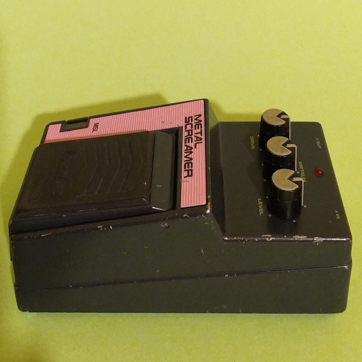 Ibanez MSL Metal Screamer 1985 - JRC4558 Tube Screamer with more bass ...